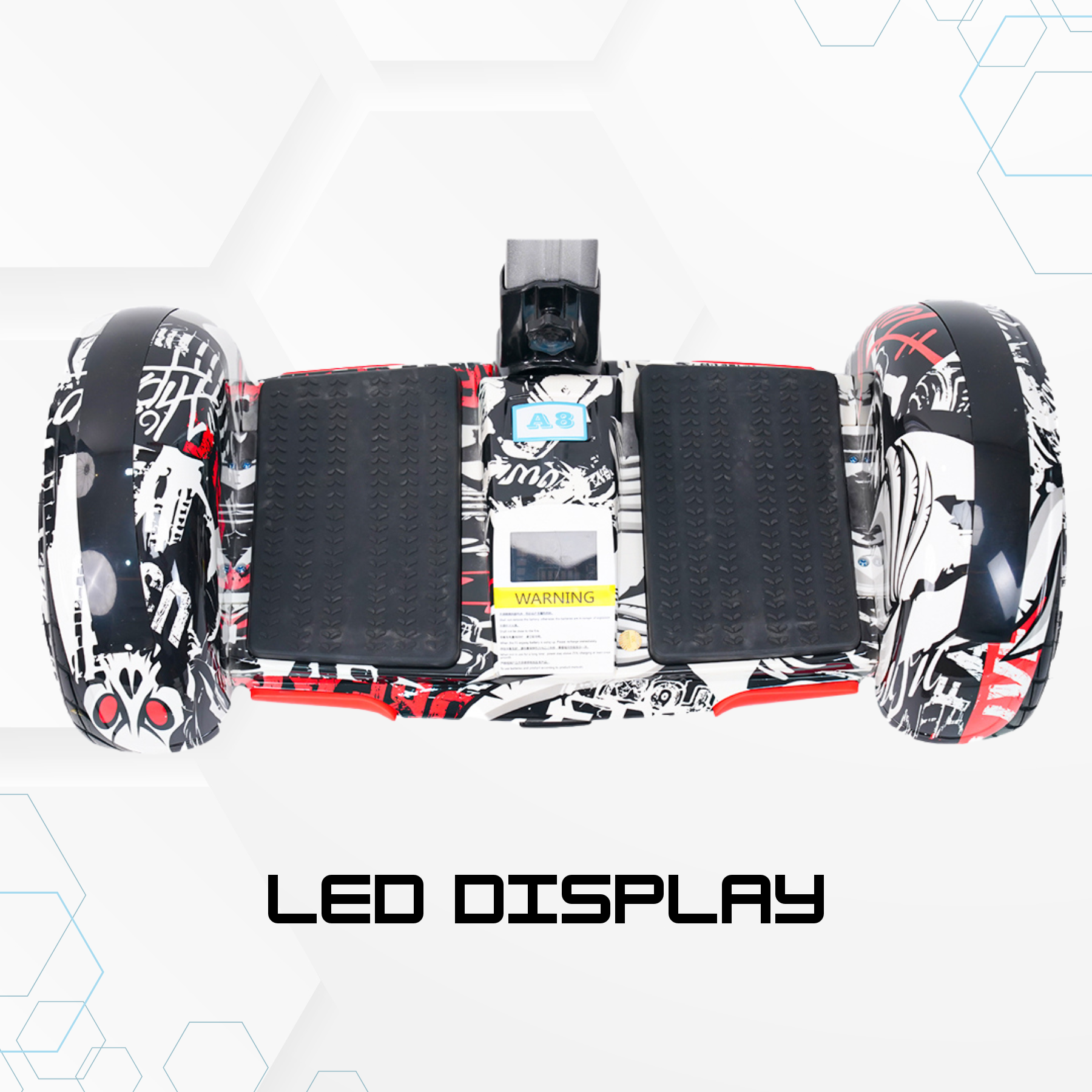Hoverboard with Adjustble Handle, Street, with 12 Months Warranty