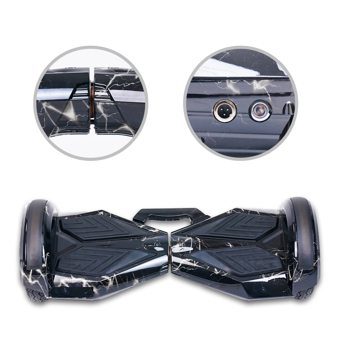 H8 Classic Bolt Hoverboard with Music, Bluetooth & LED Lights